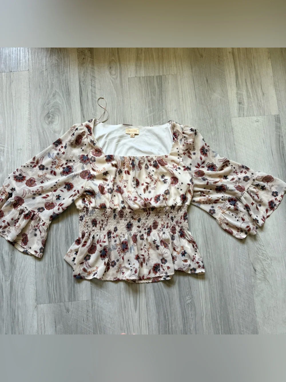 London Rose | Tops | Nwot London Rose Milkmaid Top Xl | Poshmark